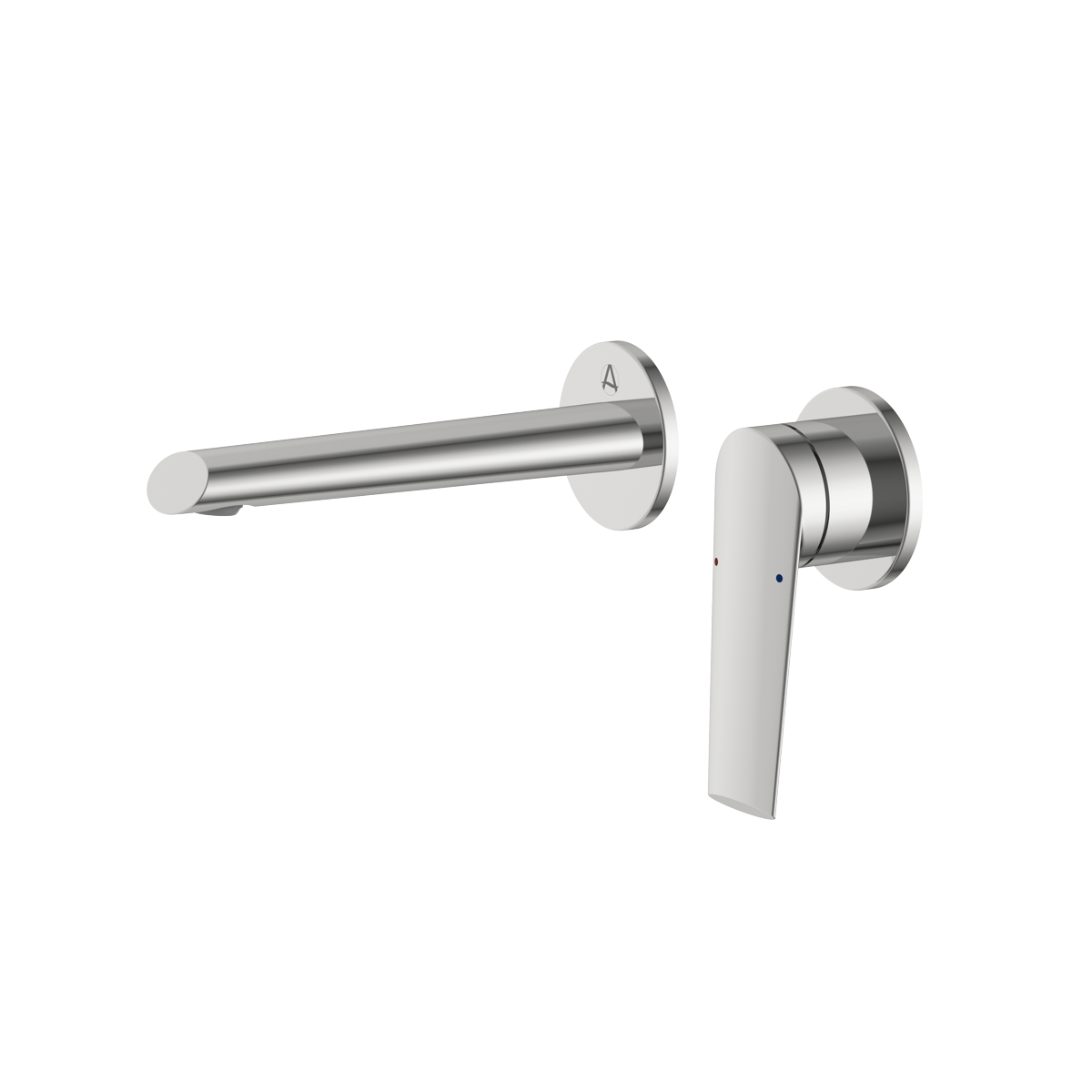 Aqualla Edge Wall Mounted Basin Mixer | Bassetts