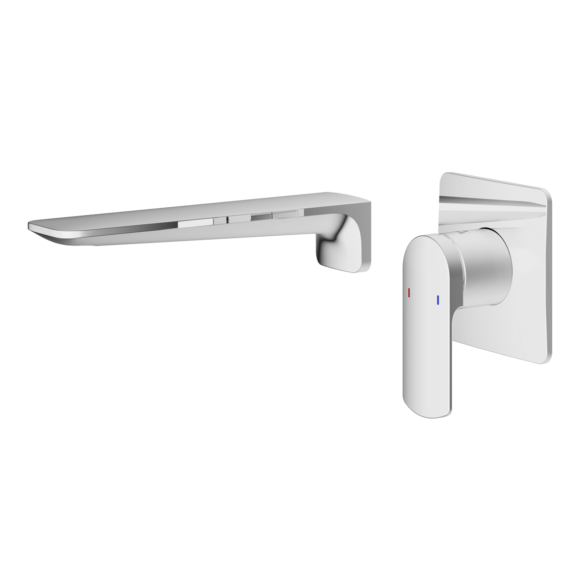 Aqualla Fuse Wall Mounted Bath Filler | Bassetts