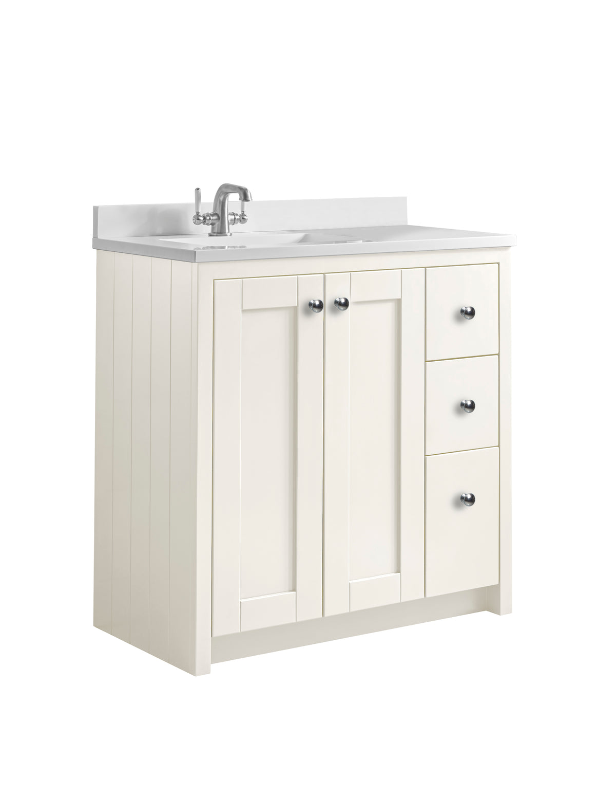 Lansdown 800 Underslung Vanity Unit | Bassetts
